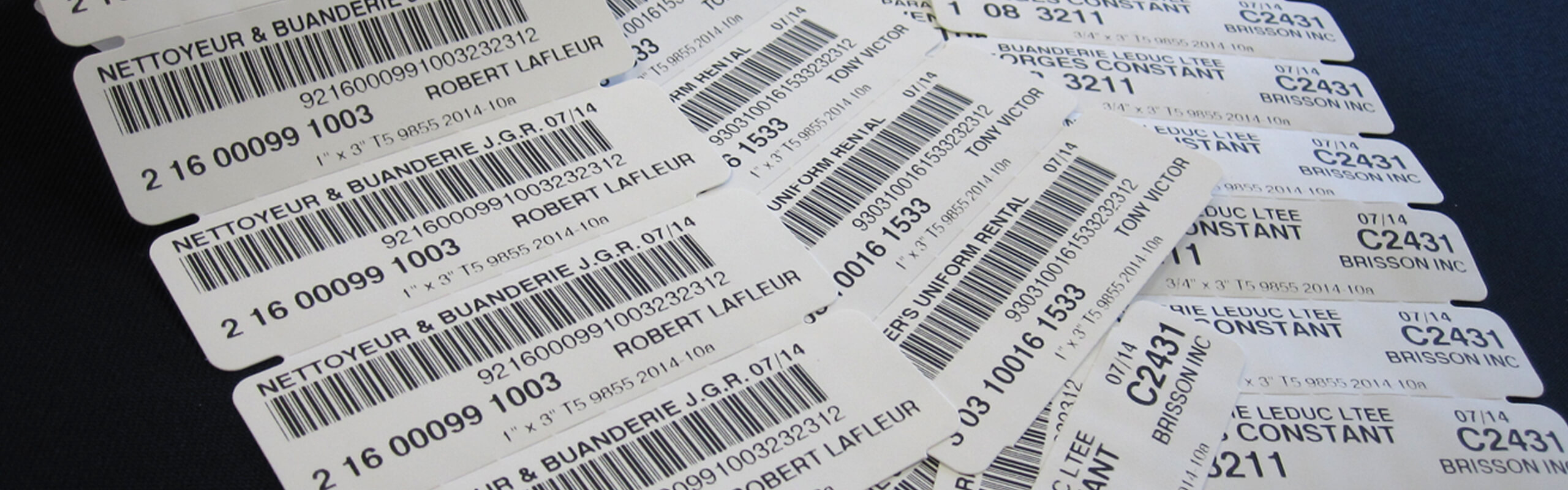 Label Tape Rolls Ink Ribbons / Garment Identification Label Tapes ...