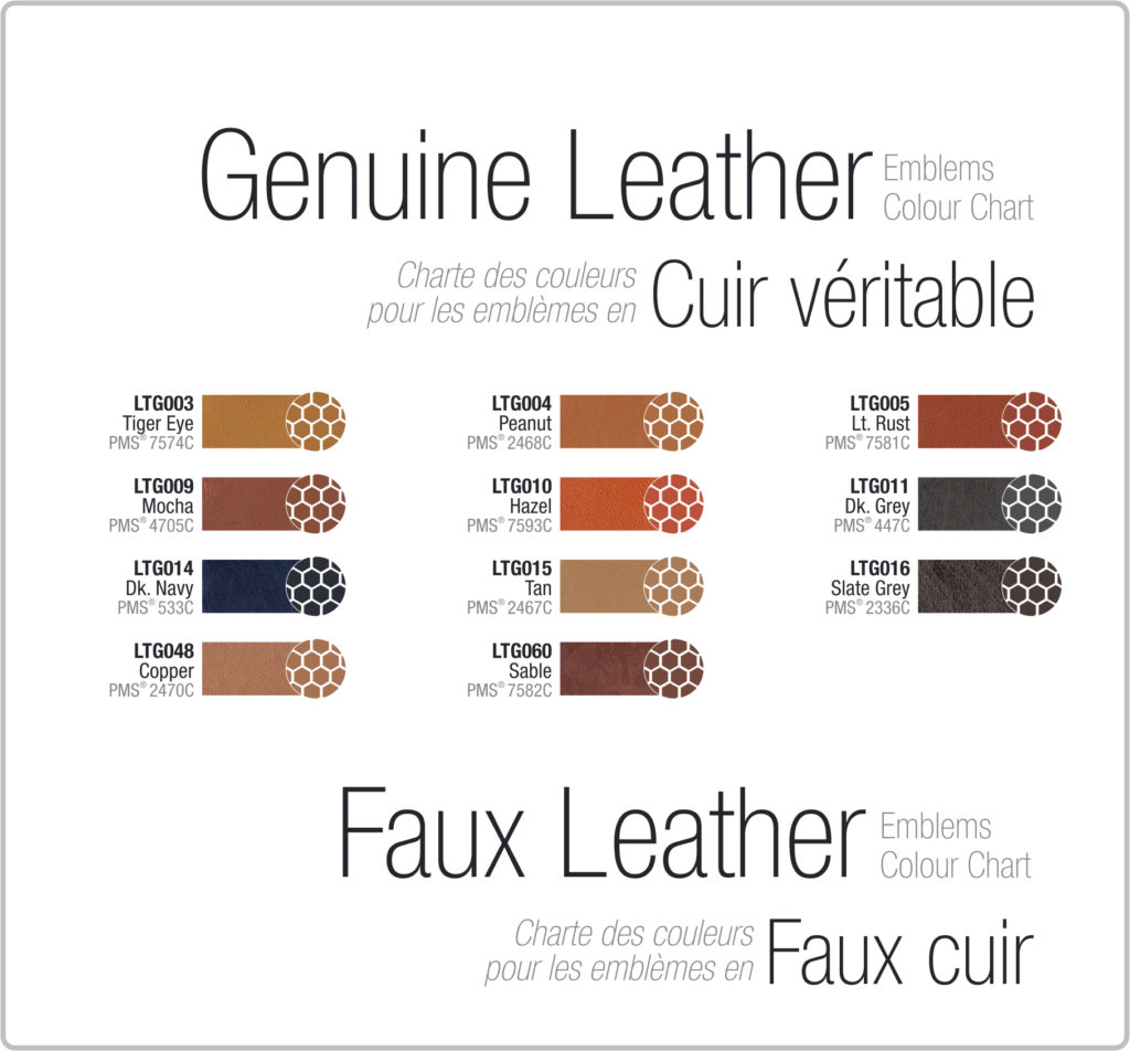 Colour Charts - Emblemtek